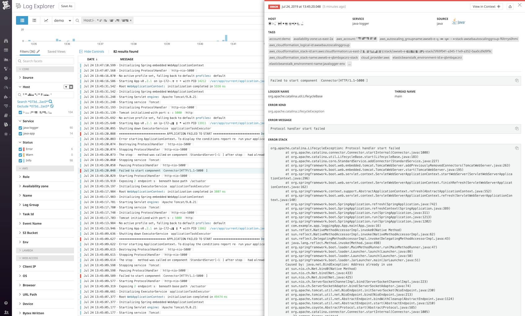 How to Collect and Manage All of Your Multi-Line Logs | Datadog