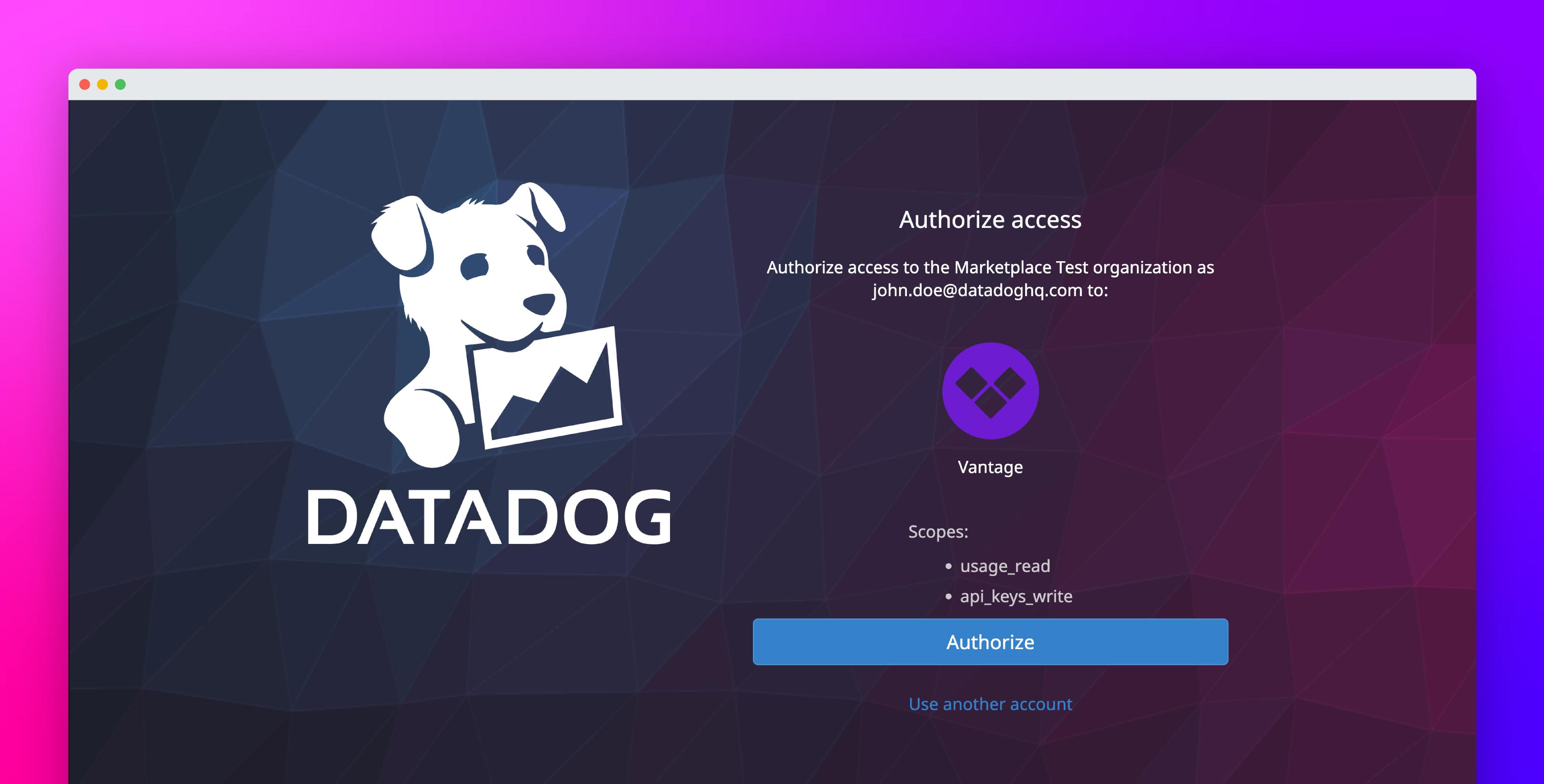 Authorize Your Datadog Integrations With OAuth | Datadog