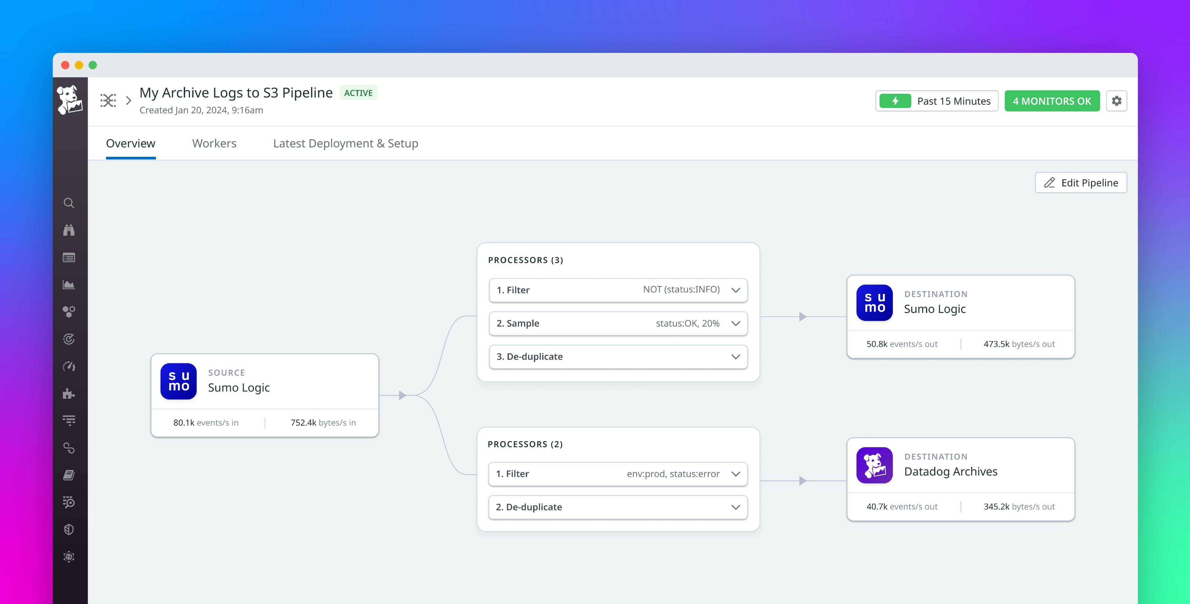 Archive Your Logs With Observability Pipelines for a Simple and ...