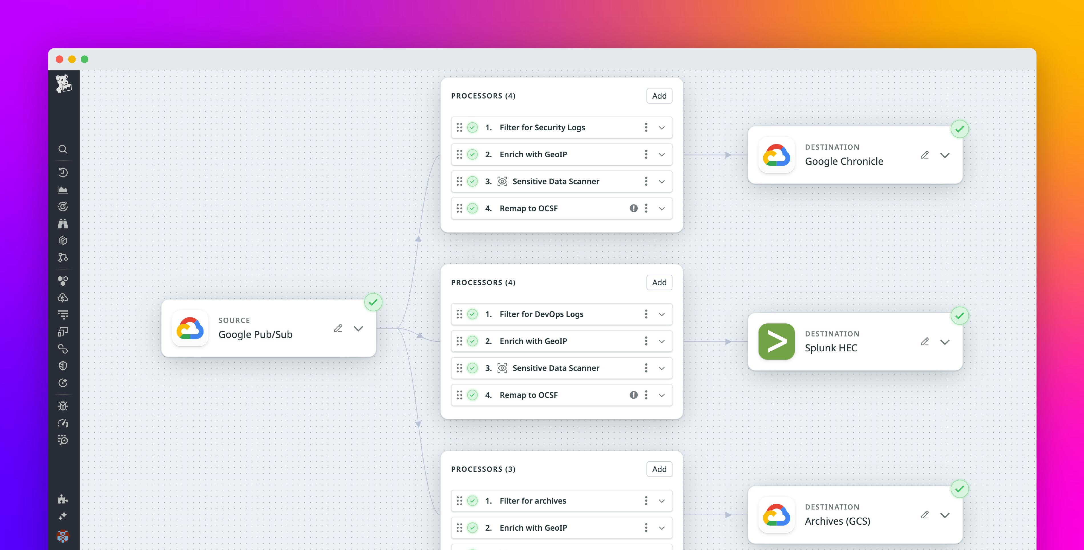 Streamline your security workflows with Google SecOps and Datadog Observability Pipelines | Datadog