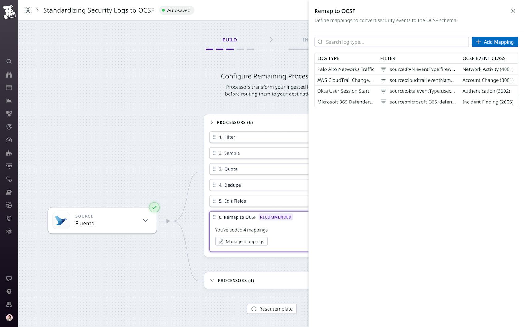 Stream Logs in the OCSF Format to Your Preferred Security Vendors or ...