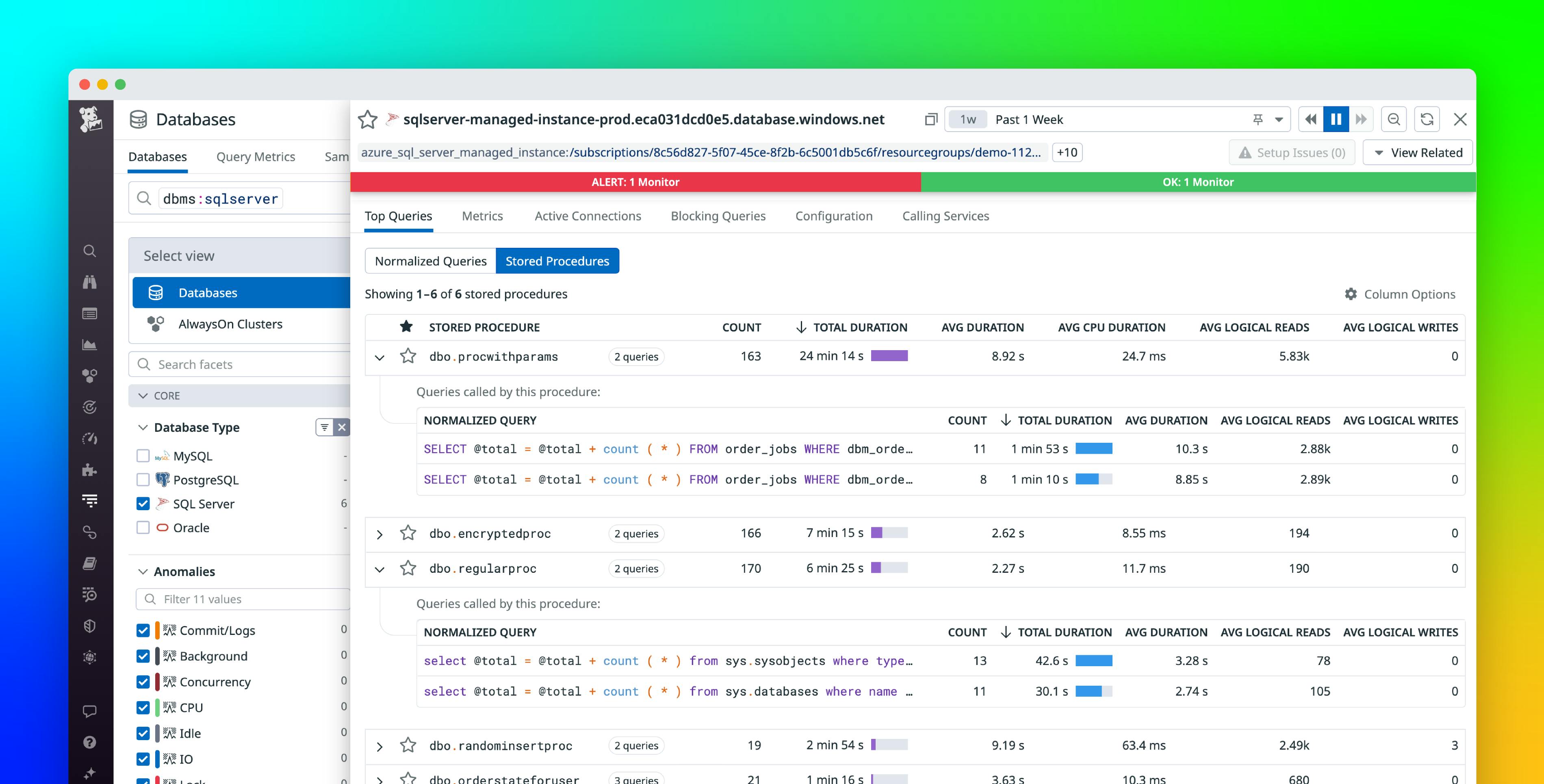 Optimize SQL Server Performance With Datadog Database Monitoring | Datadog Optimize SQL Server Performance With Datadog Database Monitoring | Datadog
