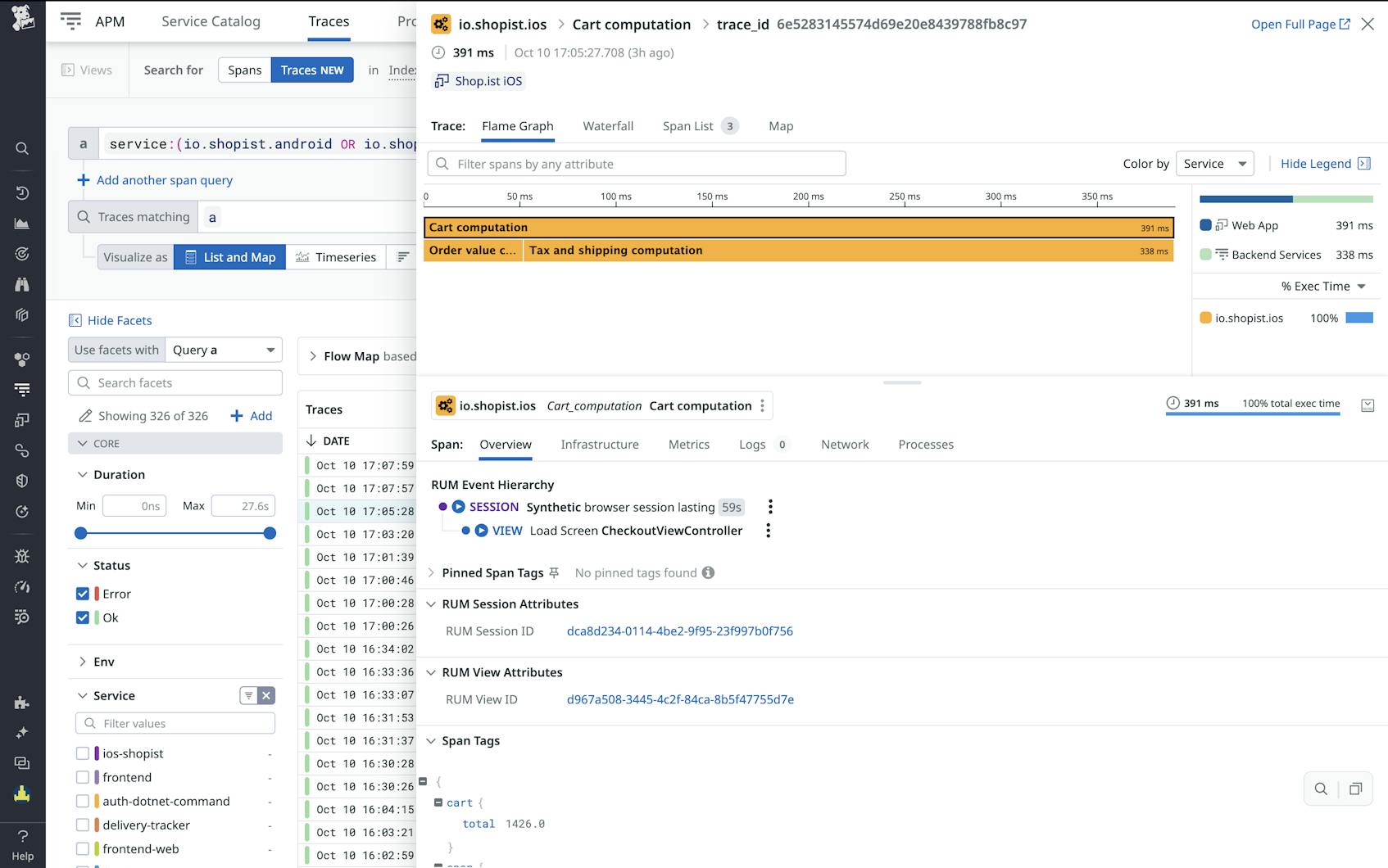 Trace Your Applications End to End With Datadog and OpenTelemetry | Datadog