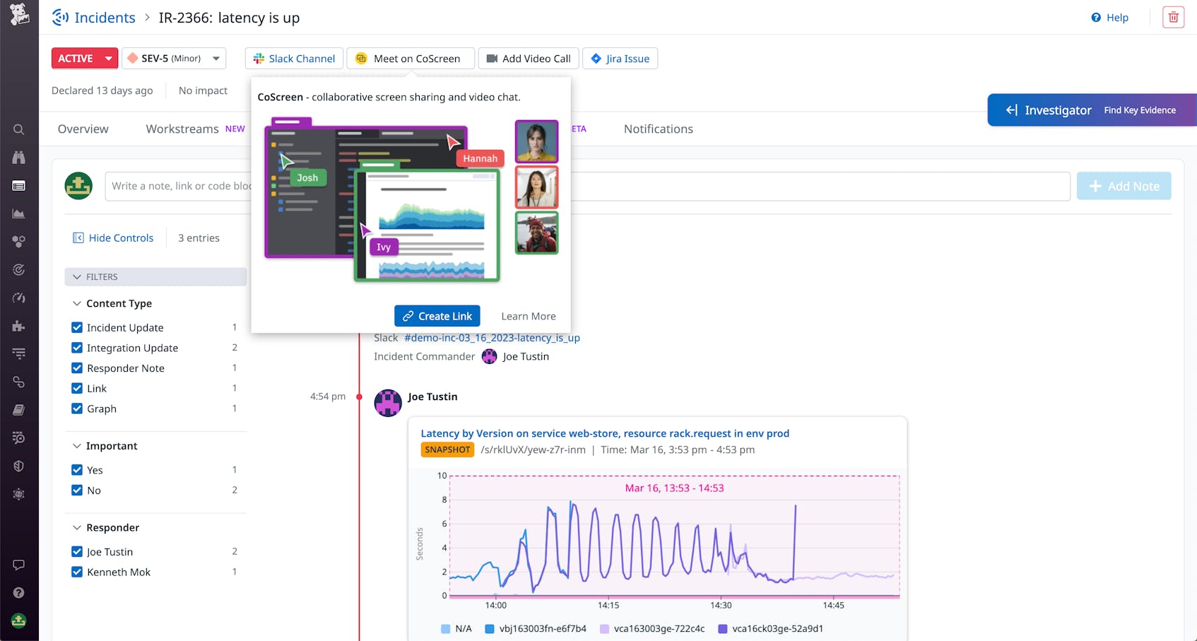 More Efficient Pair Programming With Datadog CoScreen | Datadog