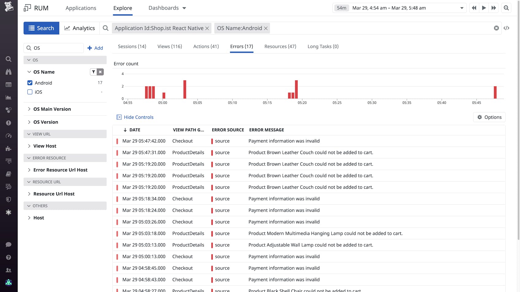 Datadog Mobile RUM Now Supports React Native Monitoring | Datadog
