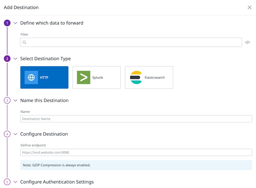Route Logs to Third-Party Systems With Datadog Log Forwarding | Datadog