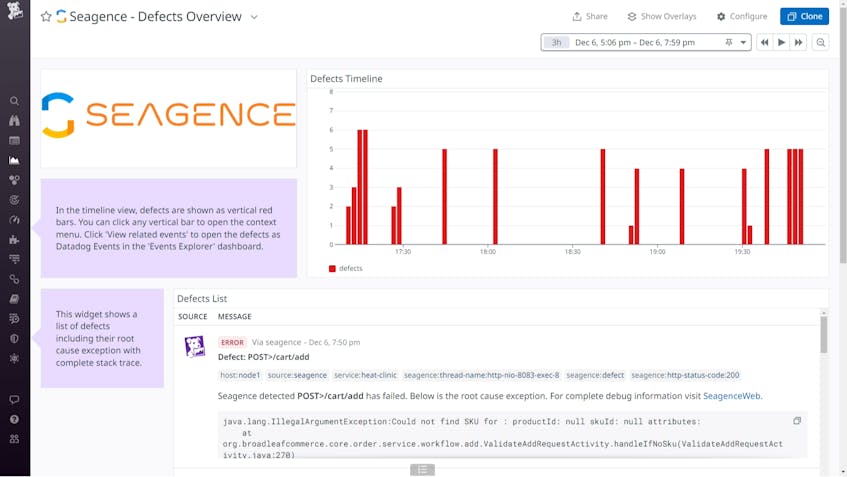 Detect Java Code-Level Issues With Seagence and Datadog | Datadog