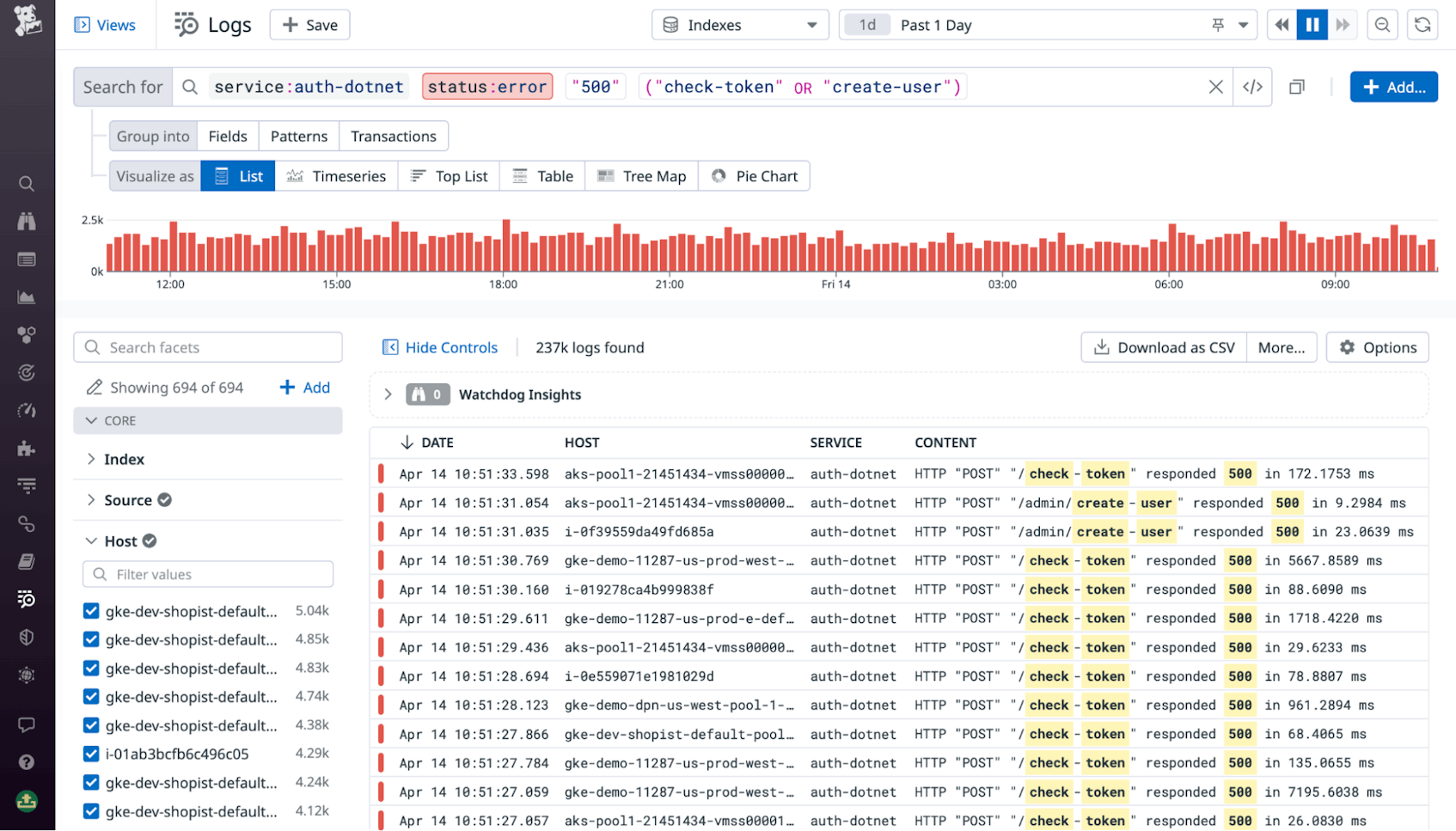 Search Your Logs Efficiently With Datadog Log Management | Datadog