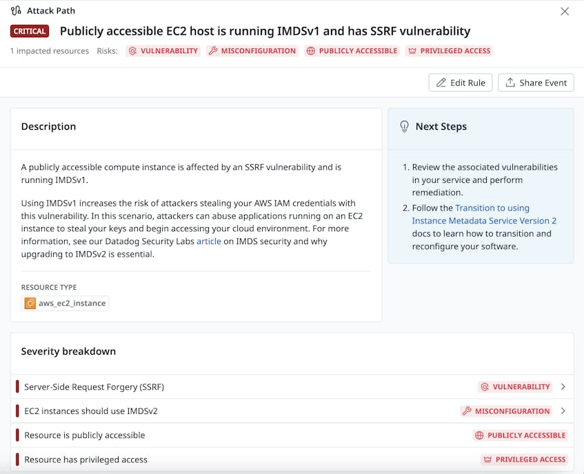 Easily Identify and Prioritize Your Top Security Risks With Datadog Security Inbox | Datadog