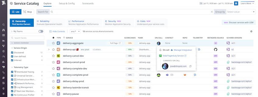 Import Backstage YAML Files Into Datadog to Manage All Your Services in ...