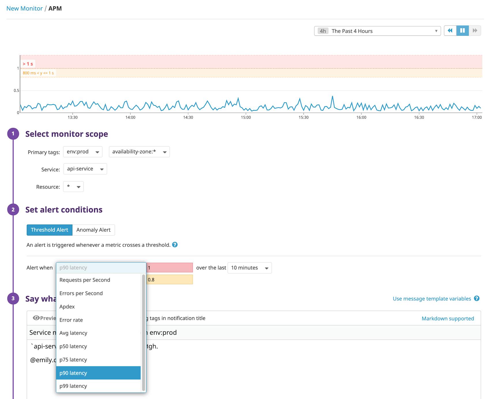 Monitoring Services and Setting SLAs With Datadog | Datadog