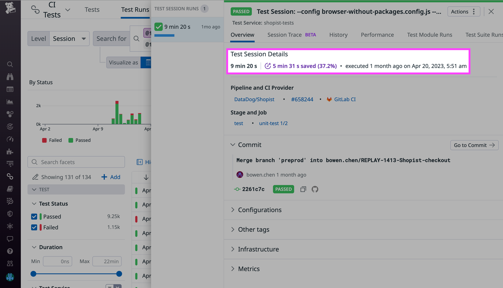 Streamline Your CI Testing With Datadog Test Impact Analysis | Datadog