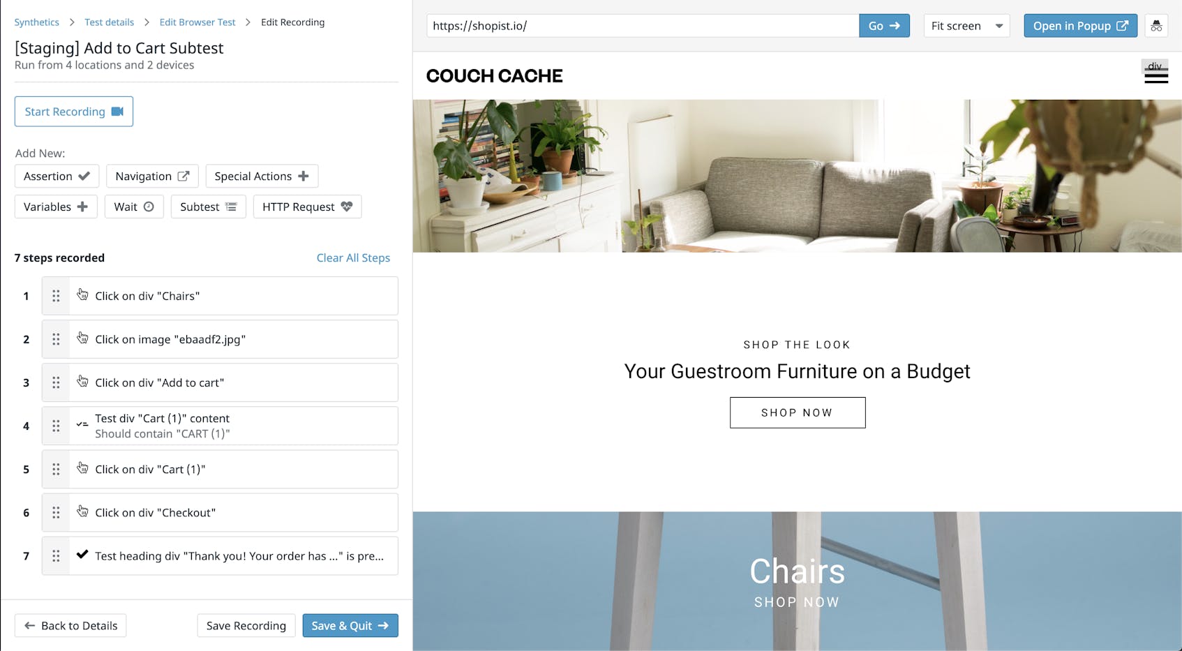 Best Practices for Maintaining End-to-End Tests | Datadog