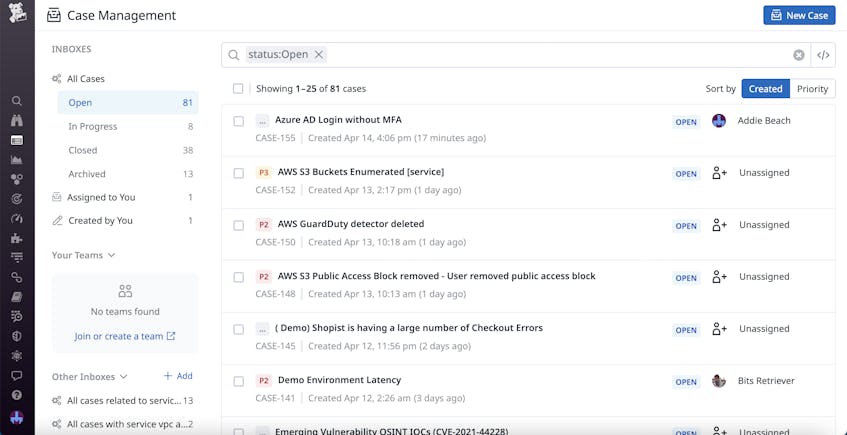 Proactively Track, Triage, and Assign Issues With Datadog Case ... Proactively Track, Triage, and Assign Issues With Datadog Case ...