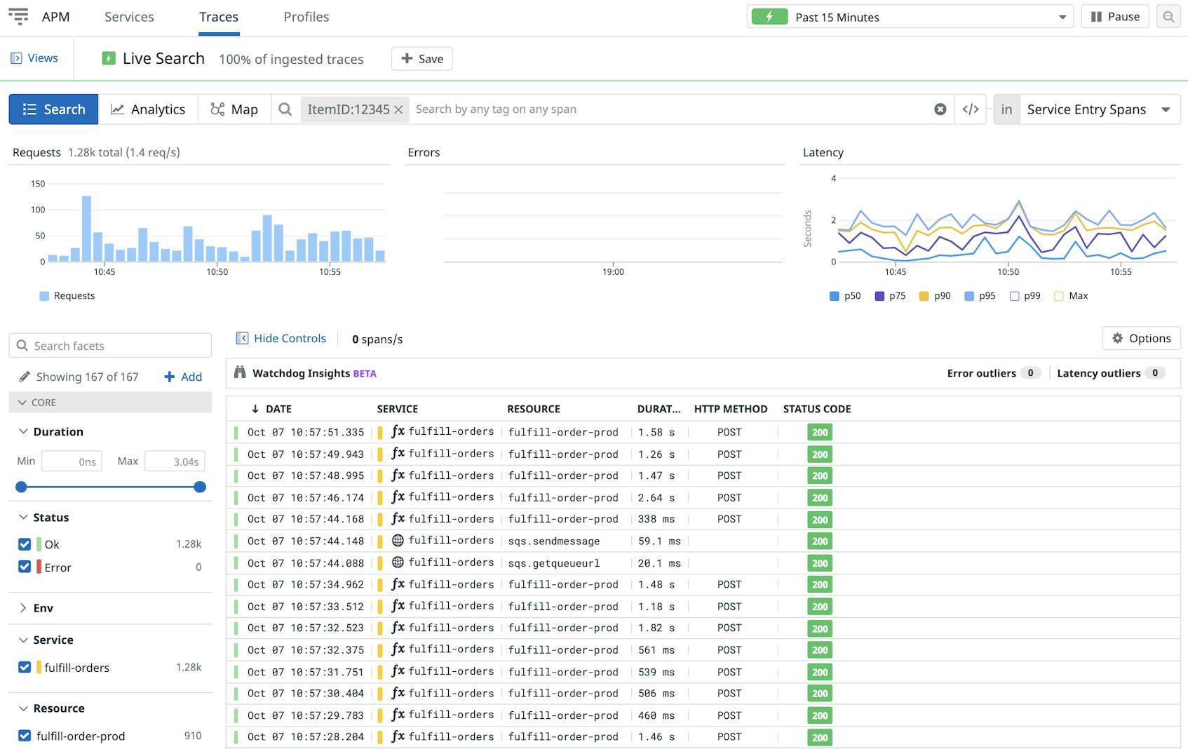 Resolve AWS Lambda Function Failures Faster by Monitoring Invocation Payloads | Datadog