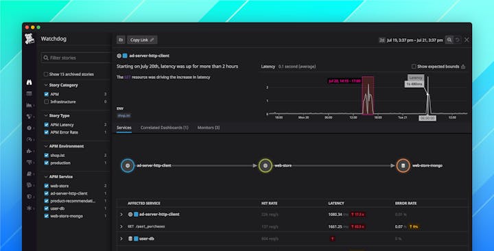 Watchdog Surfaces Root Cause Insights and Kubernetes Anomalies | Datadog