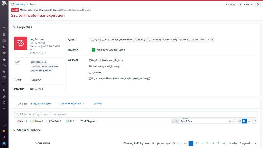 Monitor the Windows Registry With Datadog | Datadog