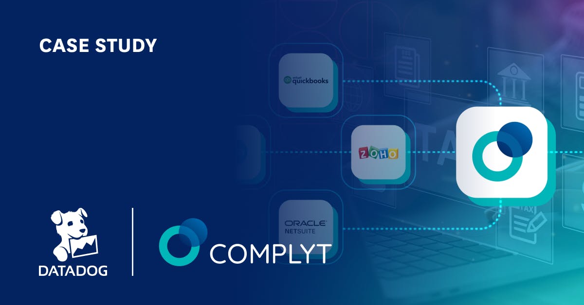 Complyt Leans on Datadog to Boost Security, Reduce Costs, and Improve Observability as It Scales ...