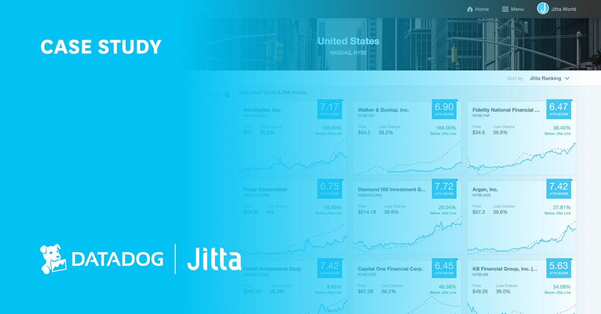 Jitta chooses Datadog to support its digital business, improving ...