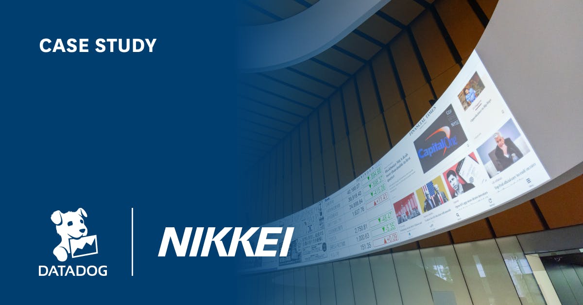 成長を続ける「法人向け情報サービス 」と「日経ID基盤」においてDatadogを活用し、アプリケーション環境を高効率で運用 | Datadog