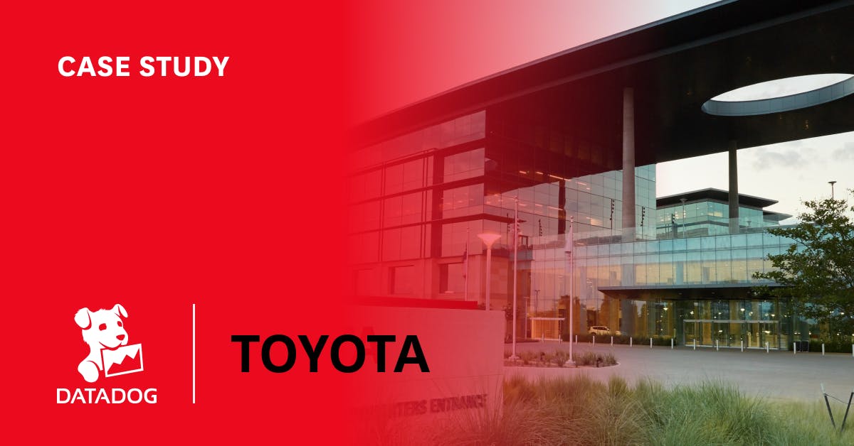 Toyota Deploys at Scale Faster and More Securely by Monitoring AWS With Datadog | Datadog