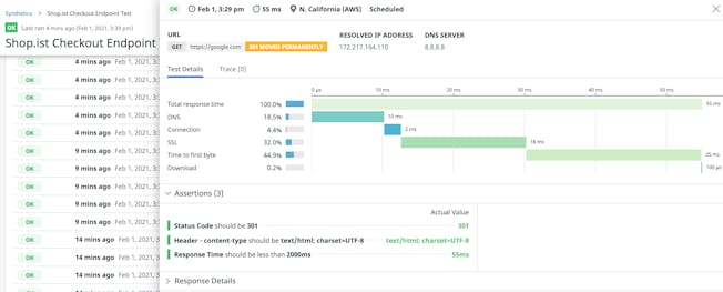 Uptime Monitoring Tools | Datadog