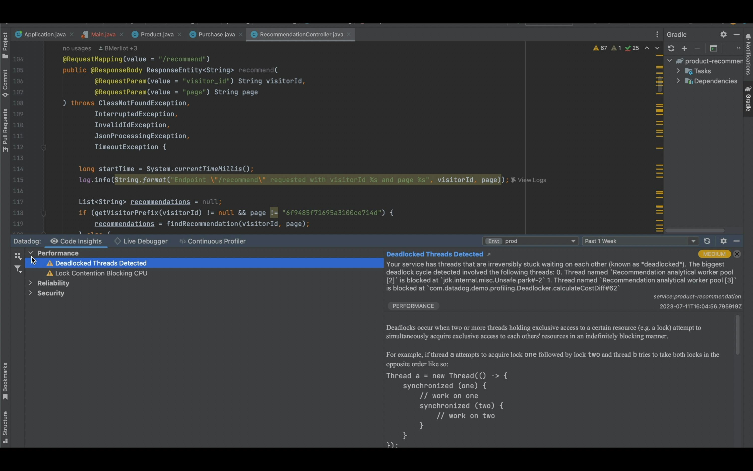 IDE (Integrated Development Environment) Plugins | Datadog | Datadog