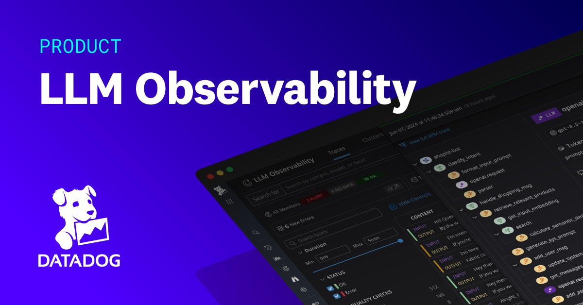 LLM Observability | Datadog