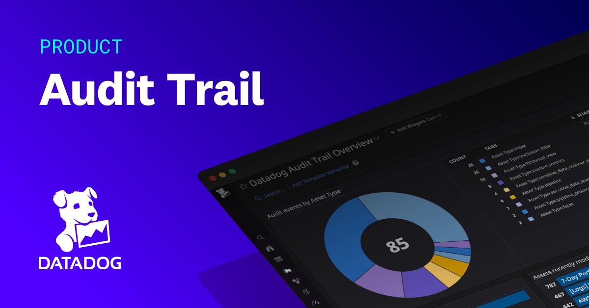 Audit trail | Datadog