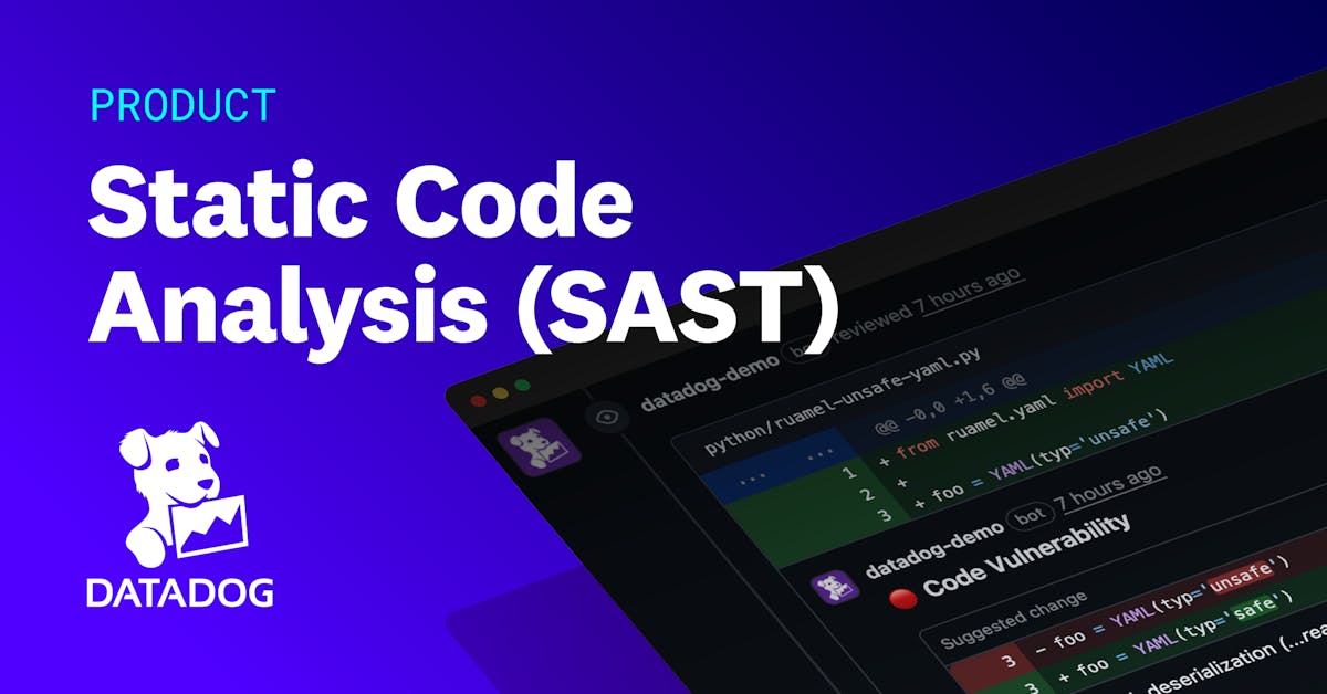 Deliver secure code without disruption | Datadog
