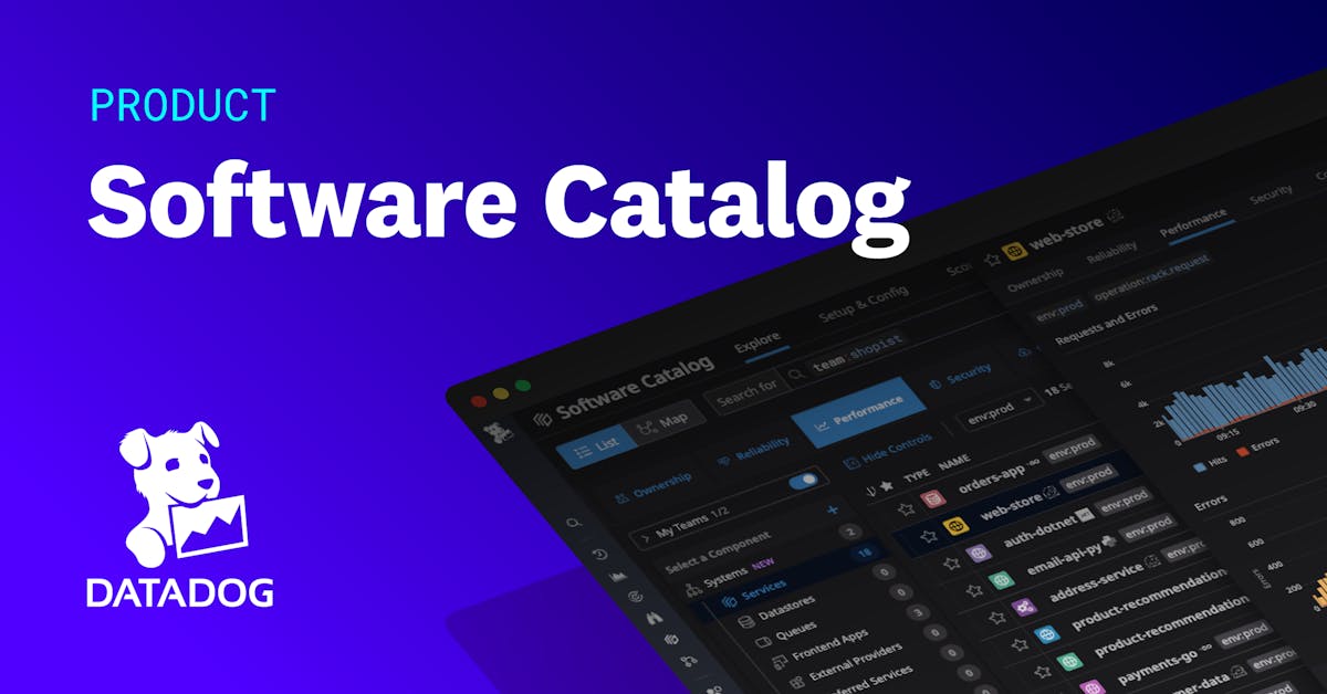 Software Catalog | Datadog