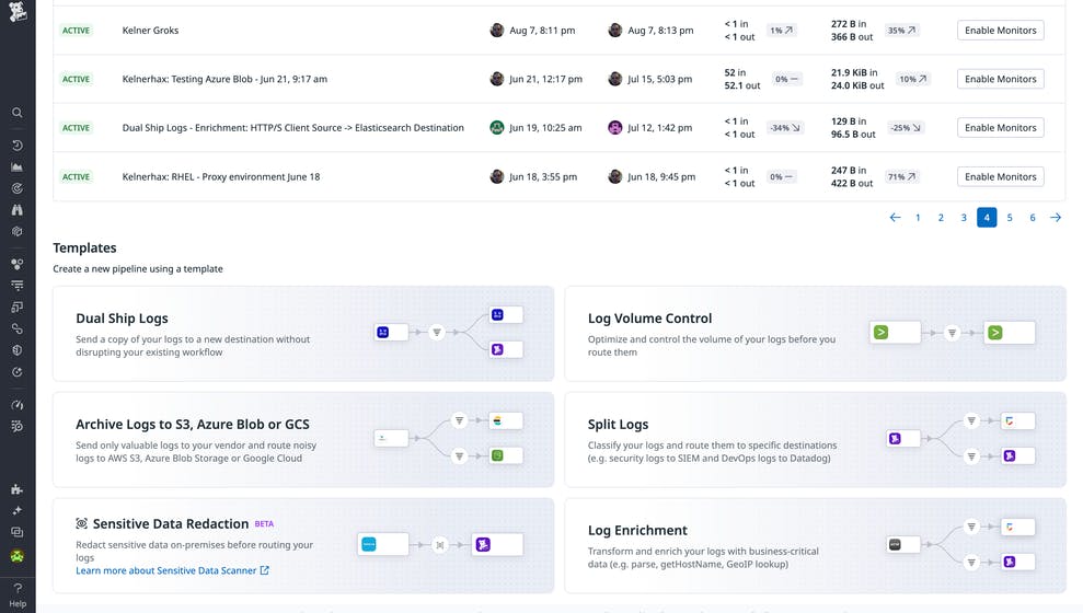 Observability Pipelines | Datadog