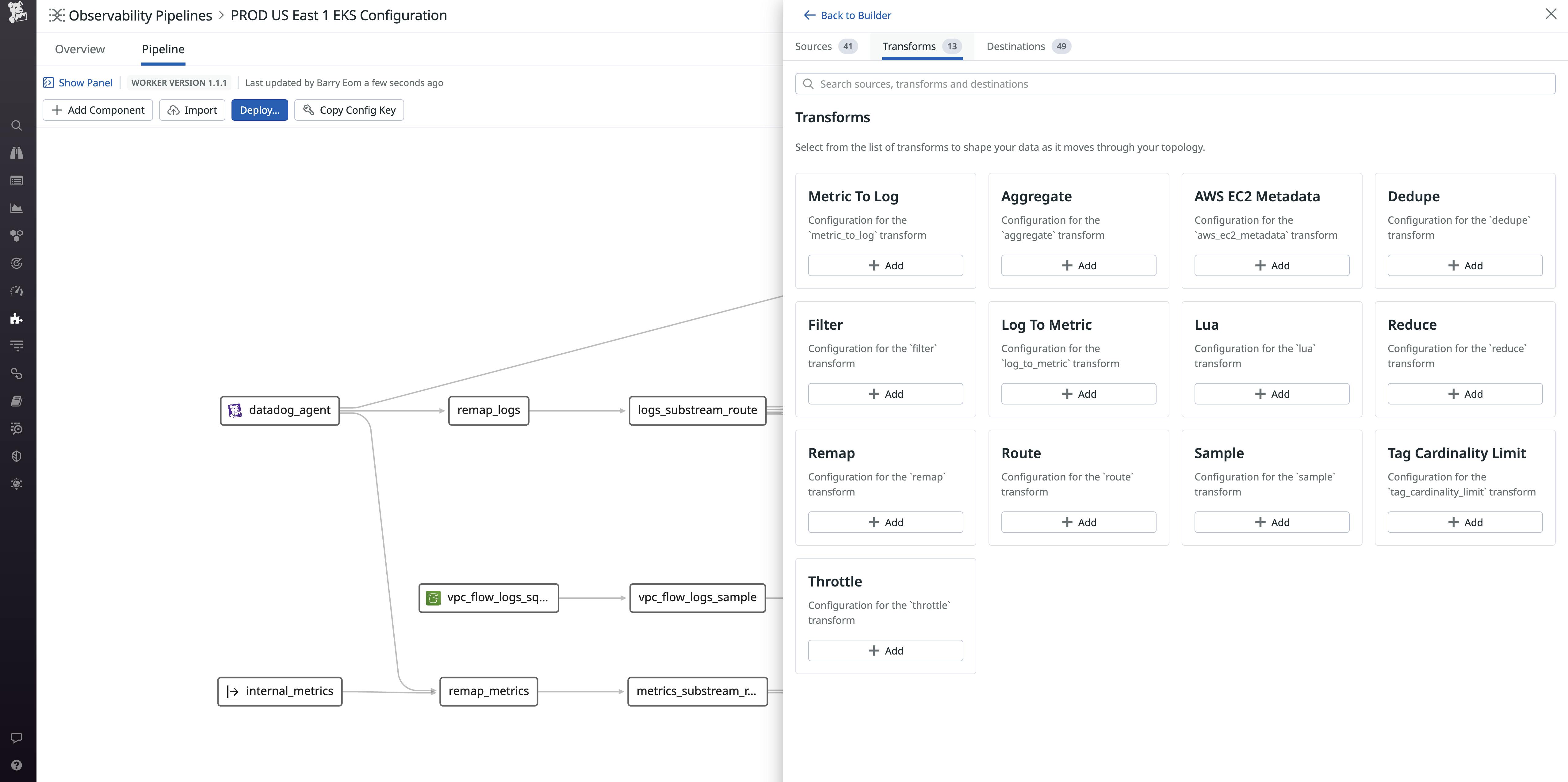 Observability Pipelines | Datadog
