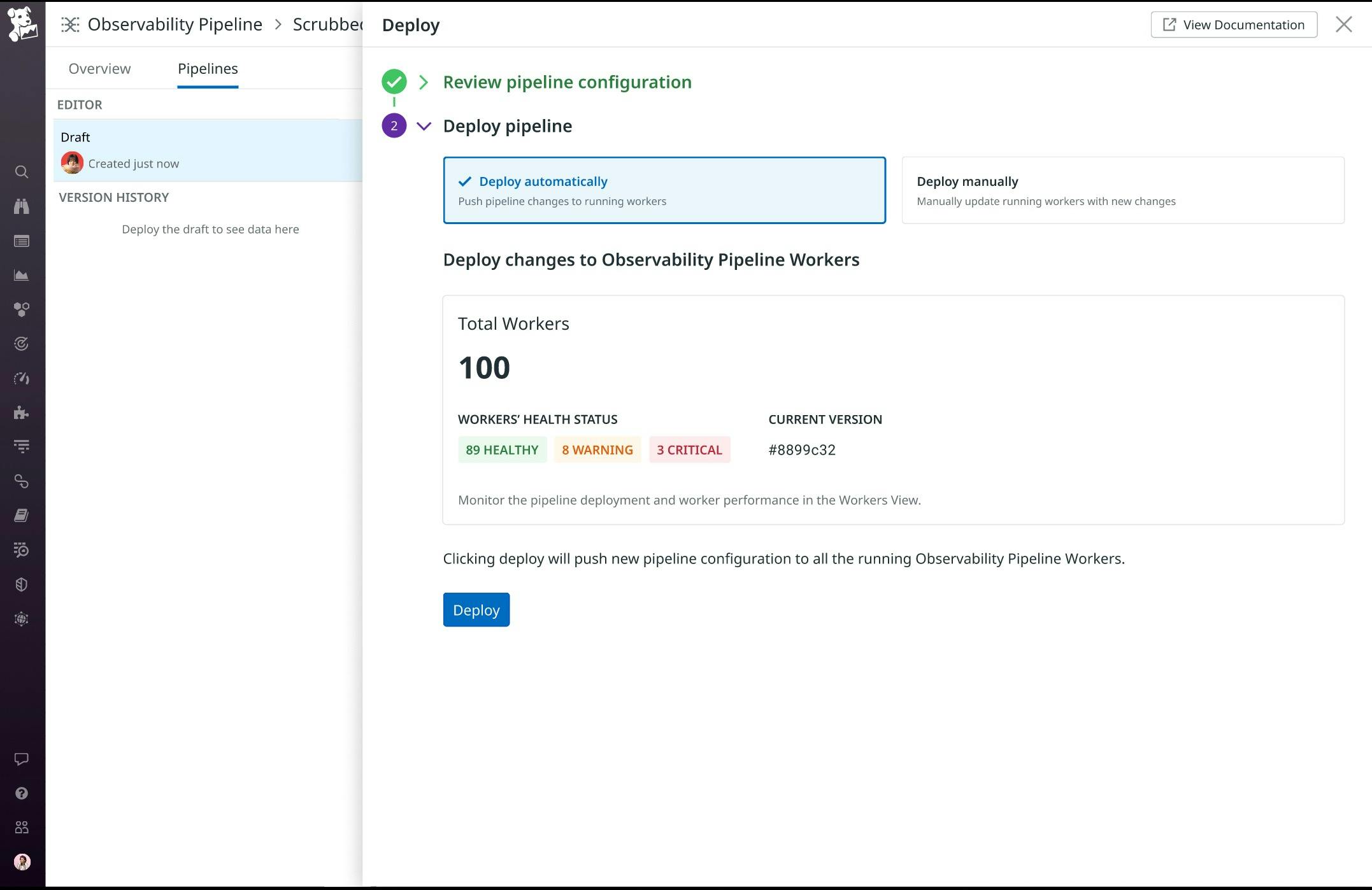 Observability Pipelines | Datadog