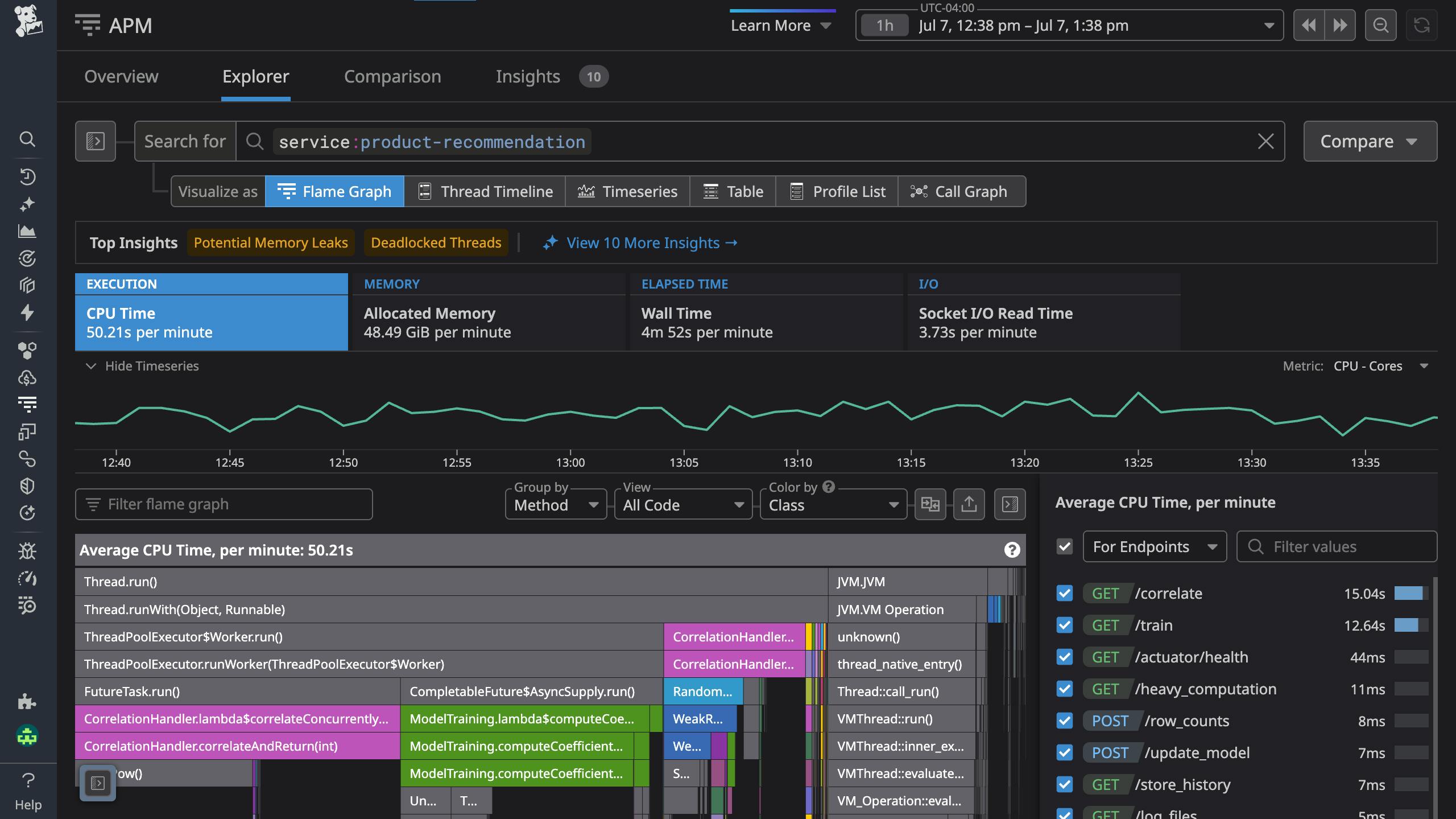 Continuous Profiler | Datadog