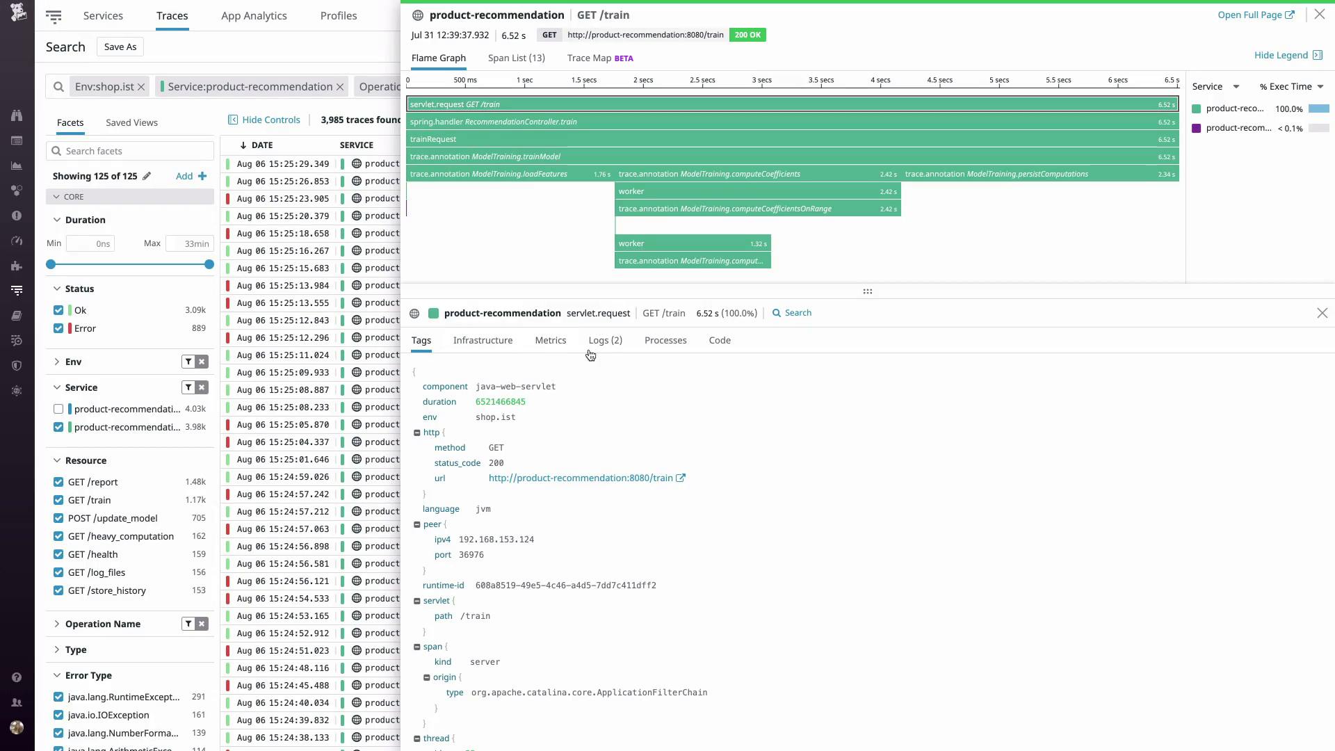 Continuous Profiler | Datadog