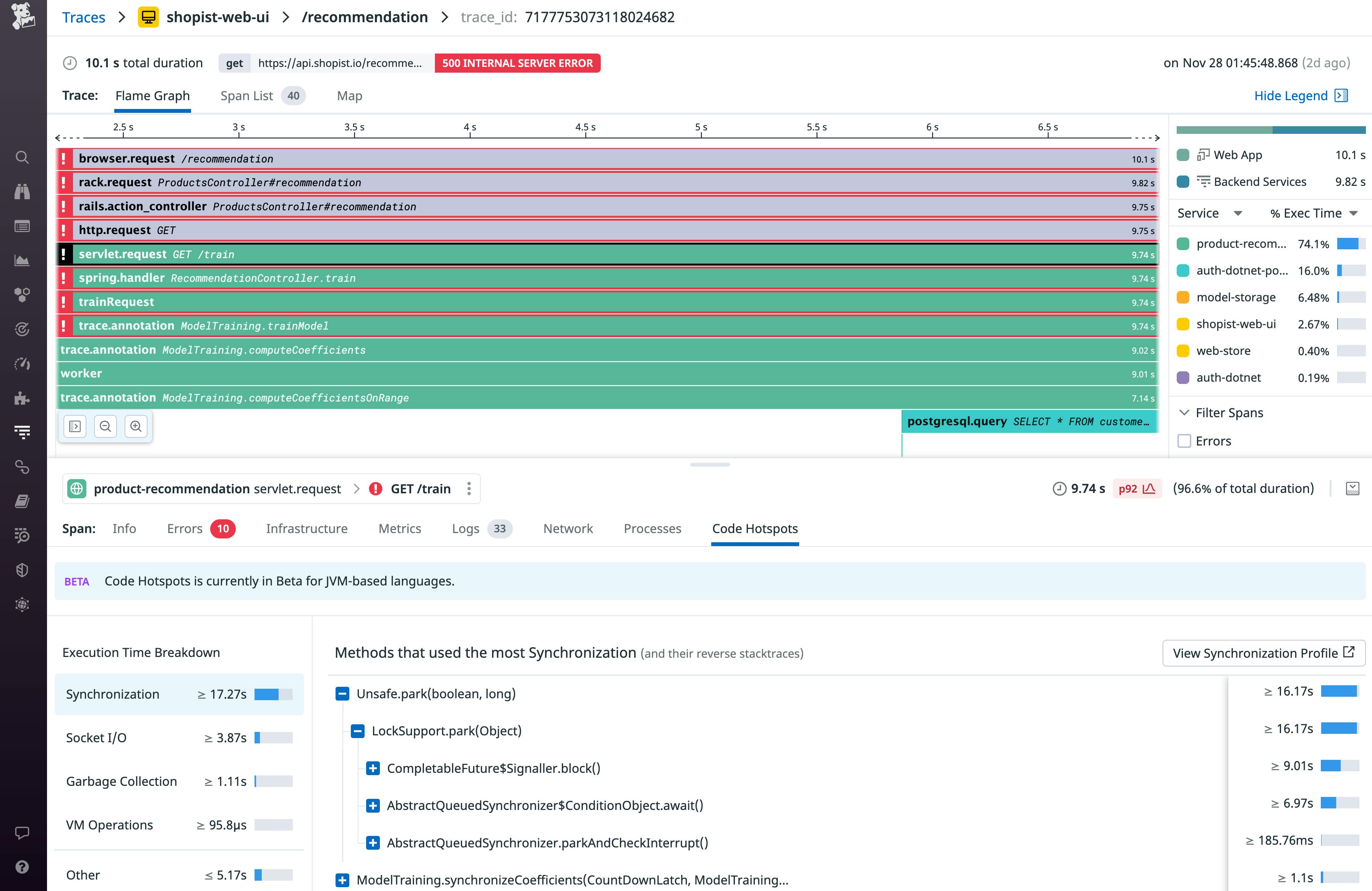 Universal Service Monitoring | Datadog | Datadog